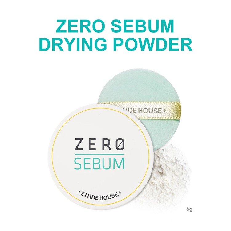 Jual (100% ORIGINAL) Etude House Zero Sebum Drying Powder (NEW) 6gr ...