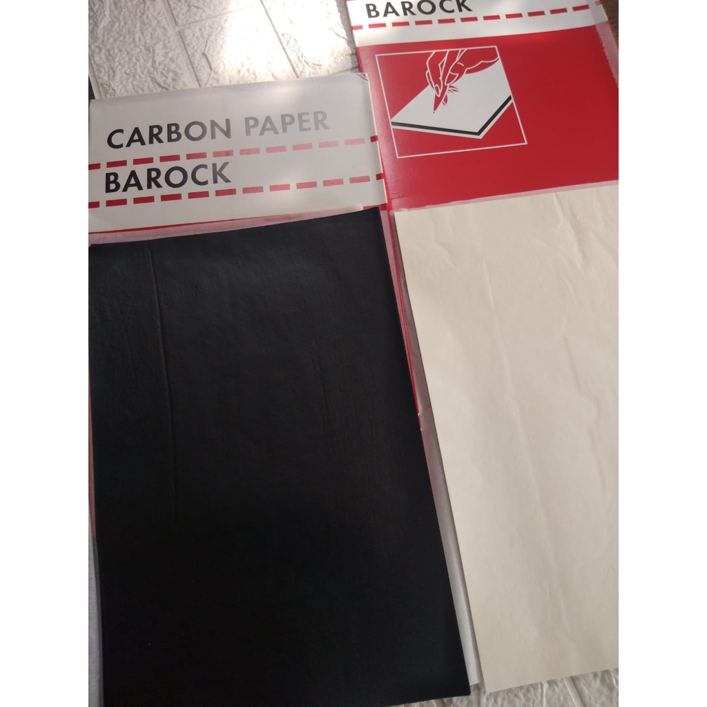 Jual Karbon jahit (carbon paper) merk barock | Shopee Indonesia