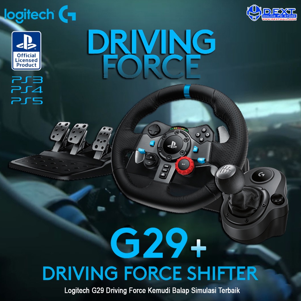 Jual Logitech G29 Driving Force Wheel and Pedals + Driving Force ...
