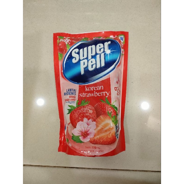 Jual BARU! SUPERPELL KOREAN STRAWBERRY 770ml | Shopee Indonesia