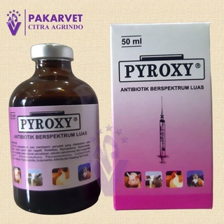 Jual PYROXY INJ 50ml seperti Vetoxy SB Antibiotik berspektrum luas ...