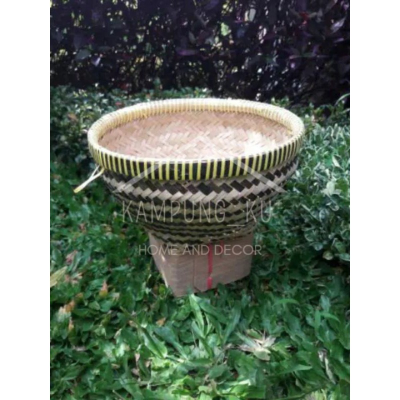 Jual Bakul Nasi/Boboko - Anyaman Bambu Motif - Super Quality - Tudung ...