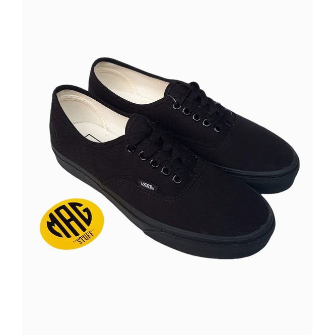 Jual Vans Authentic Full Black Classic Original 100% | Shopee Indonesia