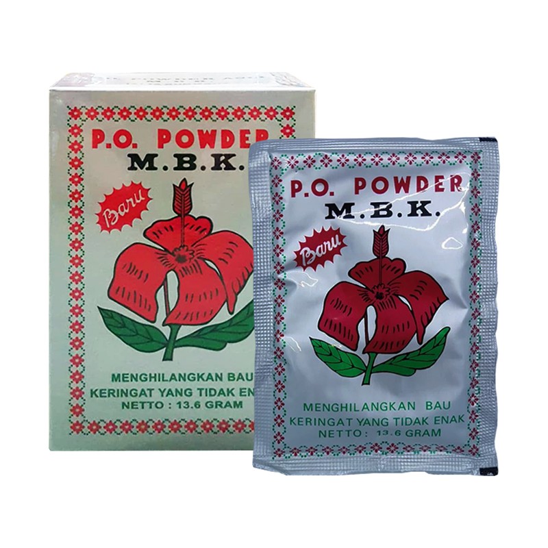 Jual MBK powder silver isi 12 sachet | Shopee Indonesia
