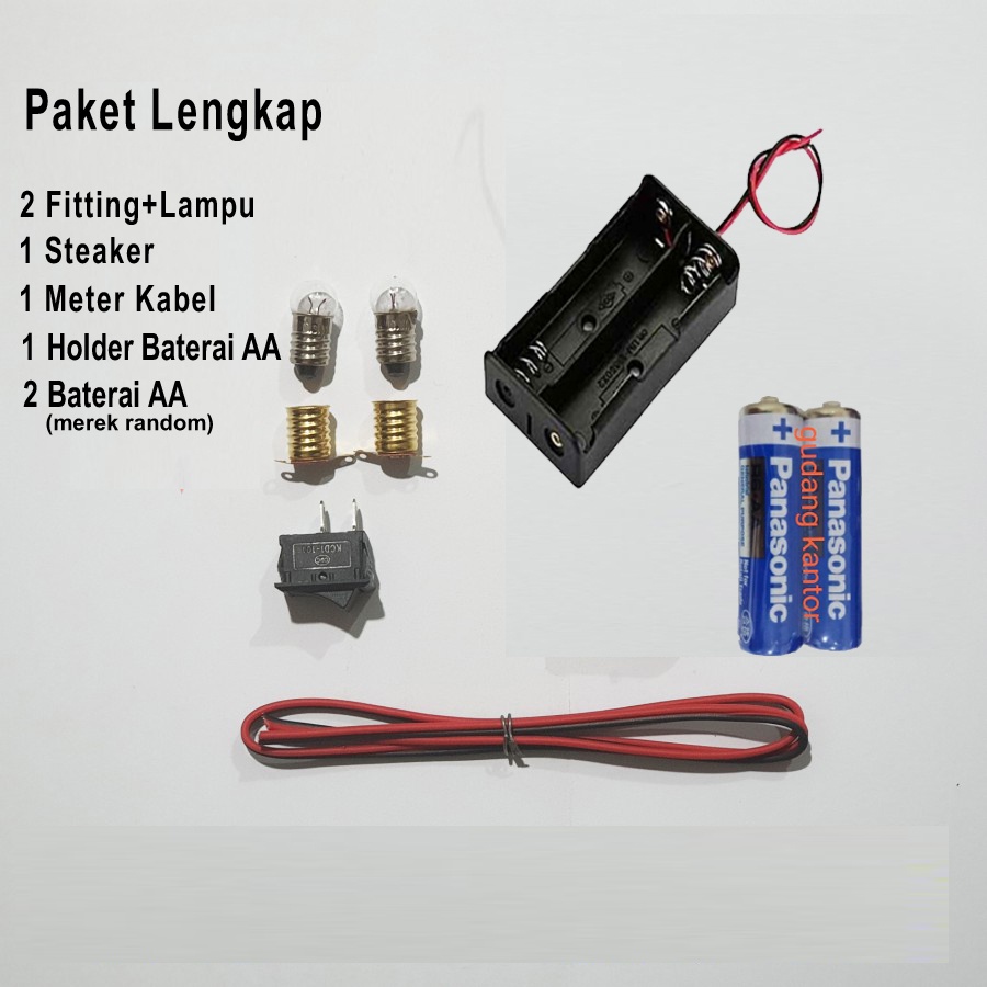 Jual PAKET RANGKAIAN LISTRIK LAMPU SERI PARAREL BATERAI PRAKTEK ANAK ... Jual PAKET RANGKAIAN LISTRIK LAMPU SERI PARAREL BATERAI PRAKTEK ANAK ...