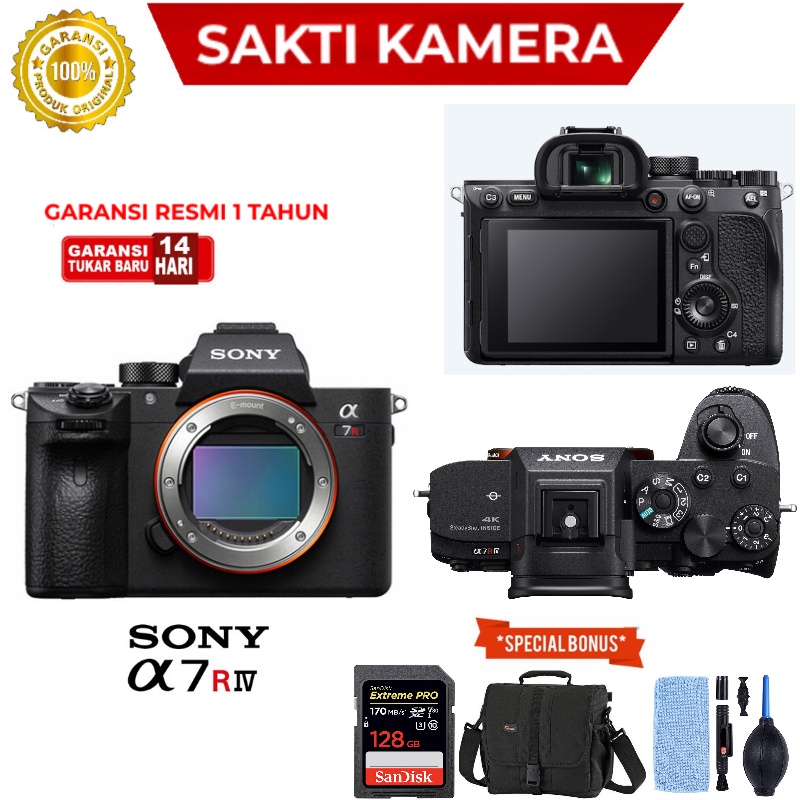 Jual Sony A7IV Body Sony Alpha A7 IV Mirrorless Camera A7M4 A7 Mark 4 RESMI | Shopee Indonesia