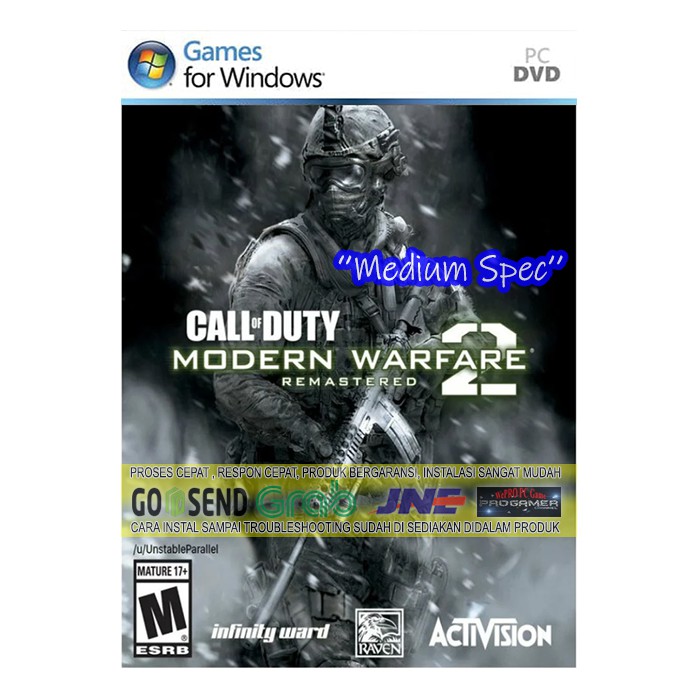 Jual CALL OF DUTY MODERN WARFARE 2 REMASTERED 2020 | CD DVD GAME | PC ...