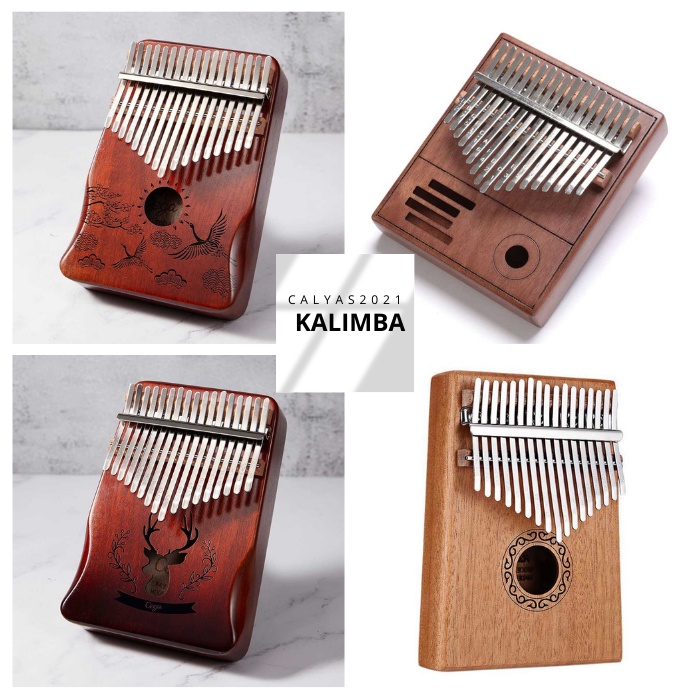 Jual Alat Musik Kalimba Thumb Piano Musical 17 Note Sound Premium ...