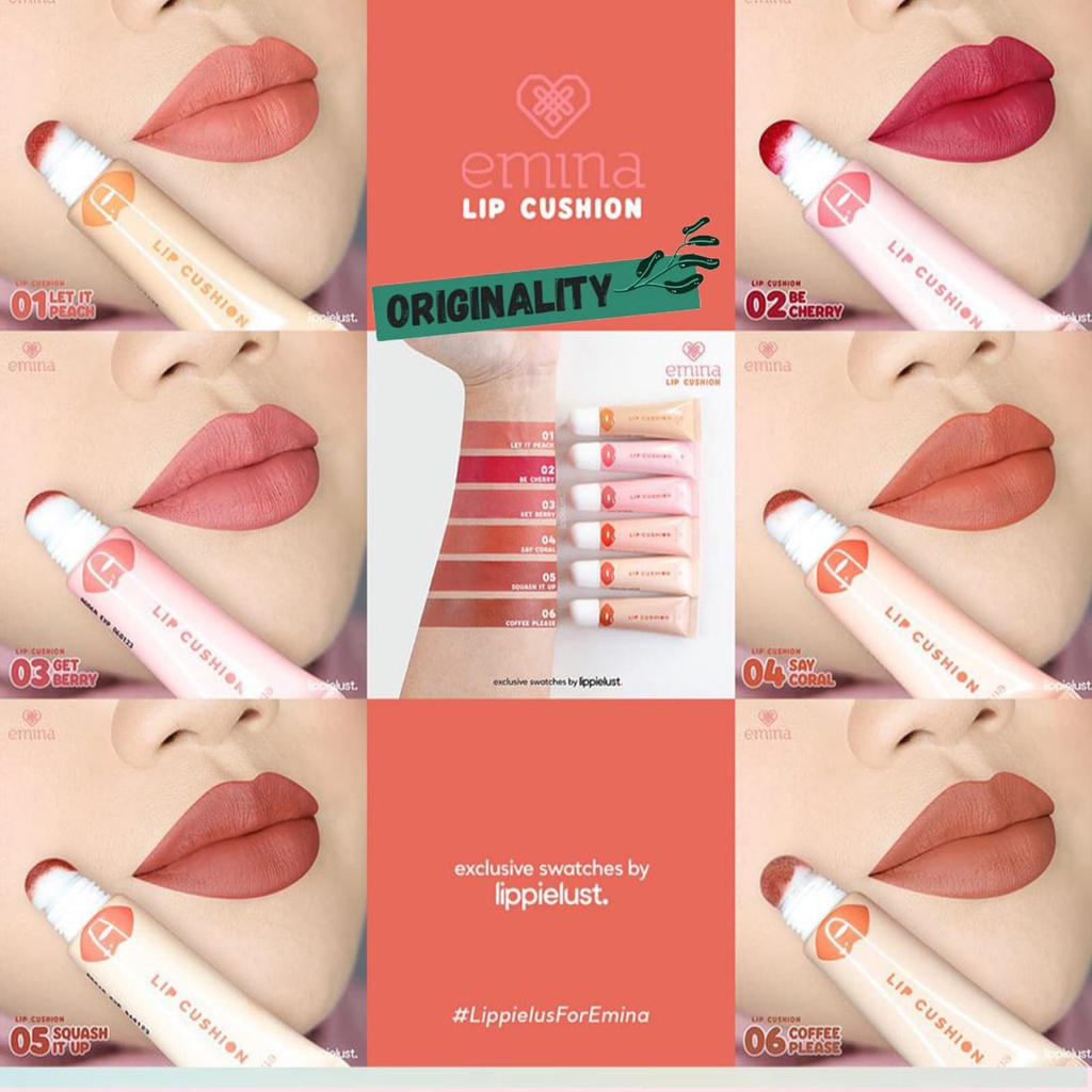 Jual [ originality ] EMINA LIP CUHION / LIPSTICK CUSHION | Shopee Indonesia
