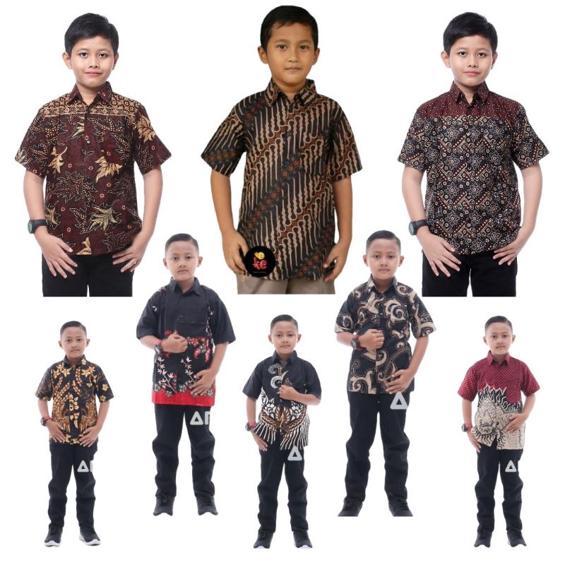Jual Kemeja Batik Anak - batik anak - baju batik anak laki laki umur 2 ...