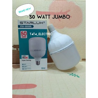 Jual LAMPU LED STARLUX MAX 50 WATT JUMBO GARANSI 1 TAHUN, SNI | Shopee Indonesia