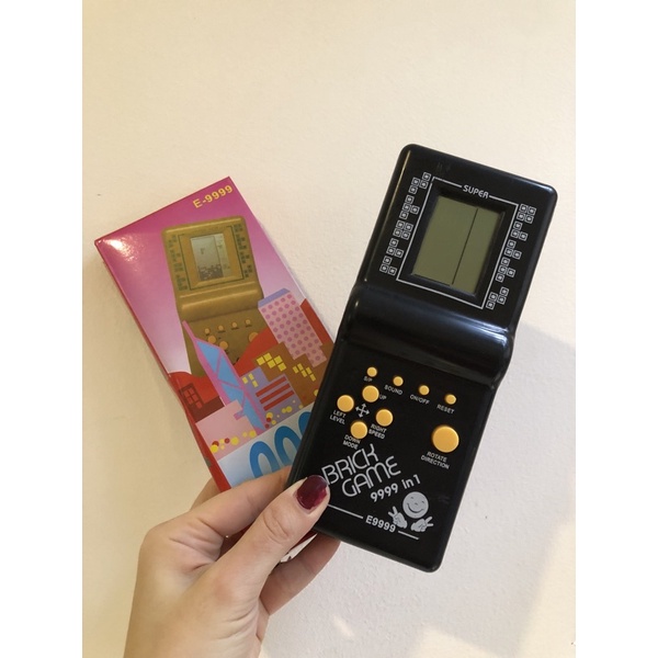 Jual Mainan Anak Mainan Jadul Gameboy Tetris 9999 In 1 Gamebot Brick ...