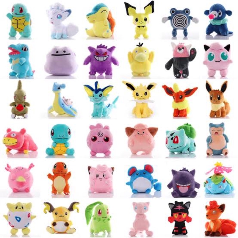 Jual Boneka Pokemon Original Import (Pokemon Plush Toys Original) | Shopee Indonesia