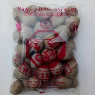 BAKSO SAPI SB (SUPER BAKSO) WARISAN 319 800gr ISI 50 Pcs / Baso Sapi ...