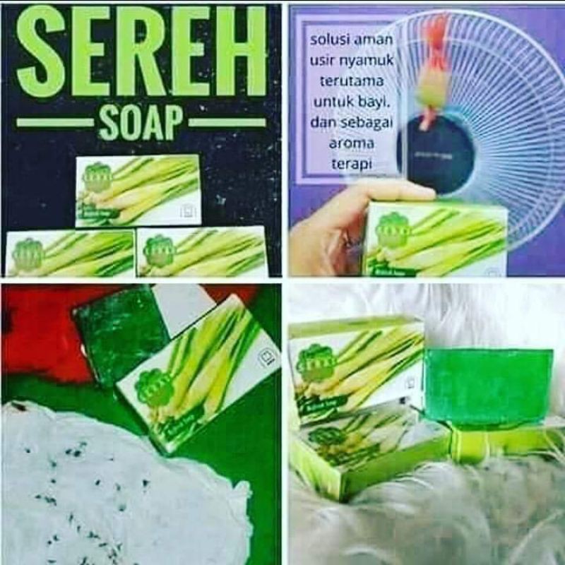 Jual SABUN SEREH NASA mengatasi gatal2/mengusir nyamuk/dan mengharumkan ...