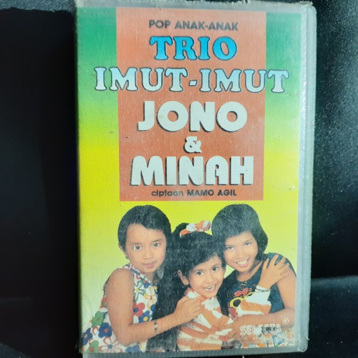 Jual Kaset Pop Anak-Anak Trio Imut Imut Jono Dan Minah | Shopee Indonesia