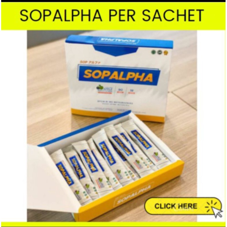 Jual SOP ALPHA SASET | Shopee Indonesia