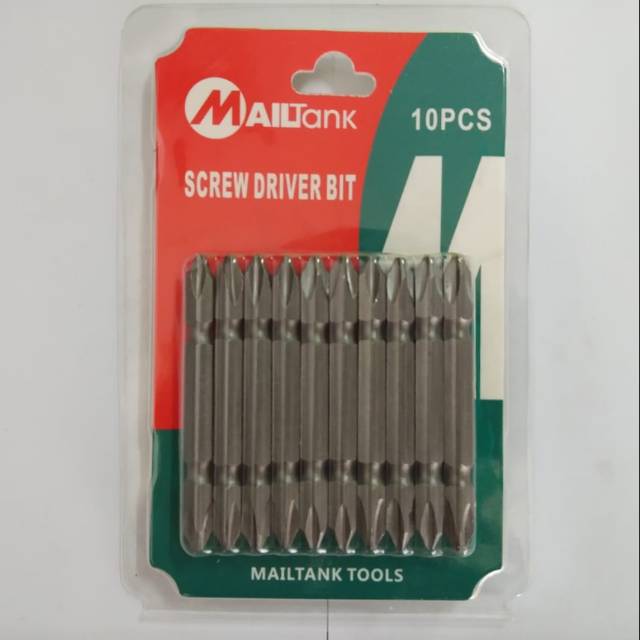 Mata obeng gypsum Murah isi 10pcs / mata bor Screw driver bit Mailtank ...