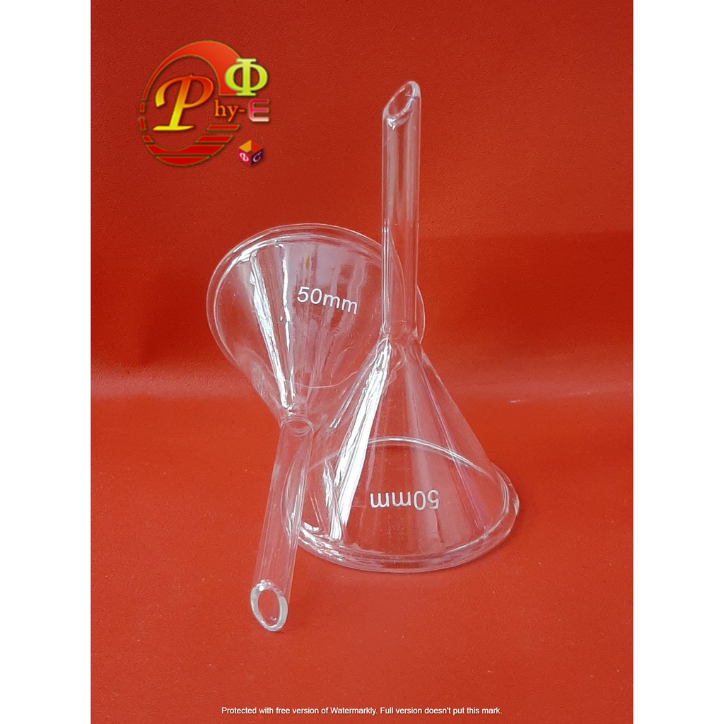 Jual Corong Kaca / Funnel Glass Diameter 50 mm | Shopee Indonesia