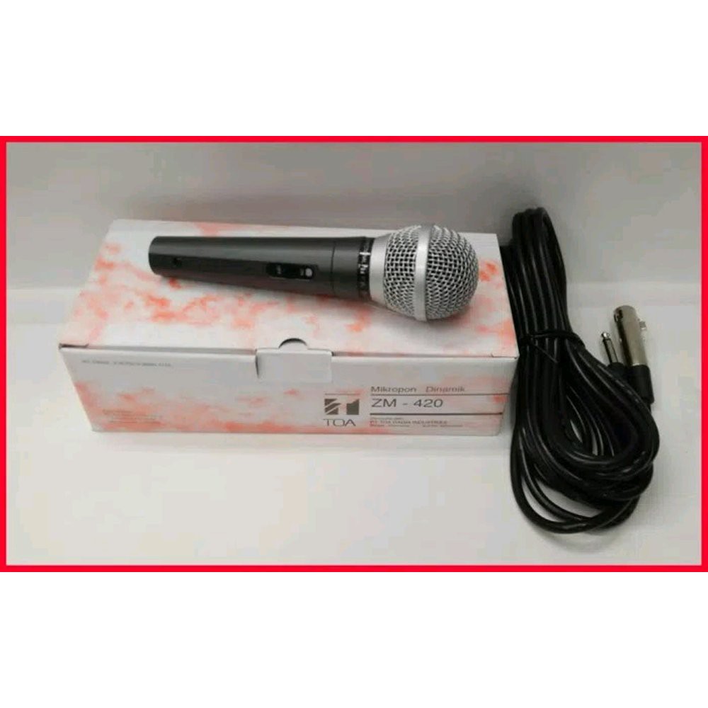 Mic TOA ZM-420 ORIGINAL | Shopee Indonesia