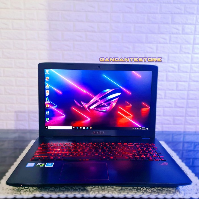 Jual {bekas} ASUS ROG Gaming GL552VW i7 Edition w/ GTX 960M 4GB Full HD IPS Display Berkualitas ...