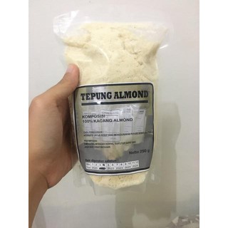 TEPUNG ALMOND MURAH 250 GR ALMOND FLOUR KETO | Shopee Indonesia