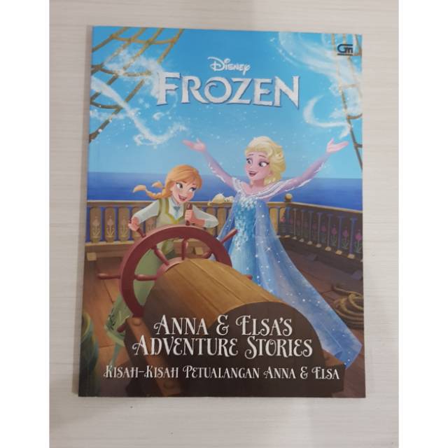 Jual BUKU FROZEN ANNA & ELSA ADVENTURE STORIES [PRELOVED] Indonesia ...