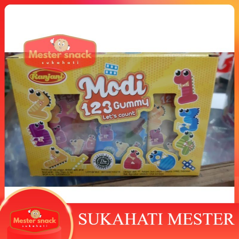 Jual Permen Modi 123 Gummy Indonesia|Shopee Indonesia