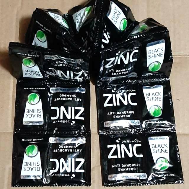 Jual Zinc Shampoo Black shine (12 Sachet/Renceng) | Shopee Indonesia