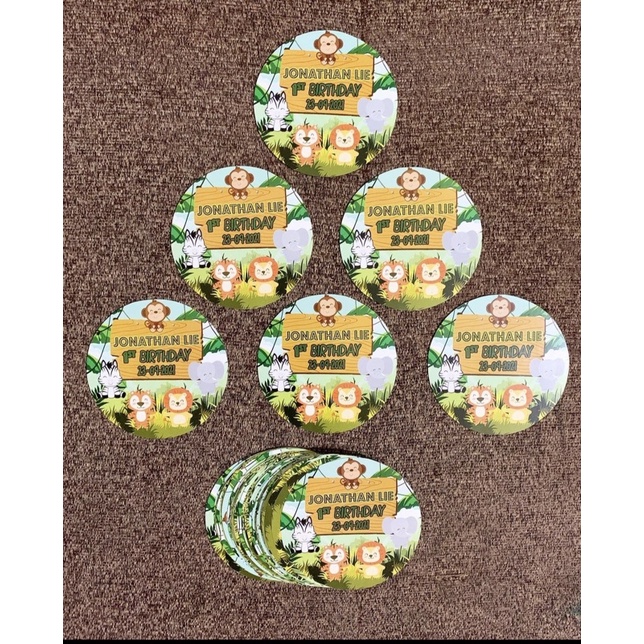 Jual Printable puding / label ulang tahun puding custom | Shopee Indonesia