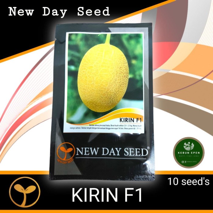 Jual BIBIT MELON KIRIN F1 New Day Seed (kemasan asli) | Shopee Indonesia
