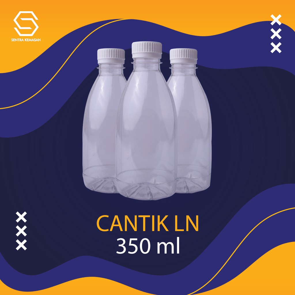 Jual Botol Plastik Cantik LN 350ml | Shopee Indonesia
