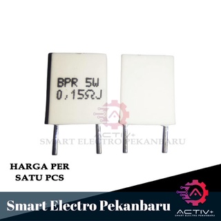 Jual ORIGINAL RESISTOR BPR 5WATT 0.15 OHM RESISTOR NOBLE 5 WATT 0.15OHM RESISTOR GEPENG 5W ...