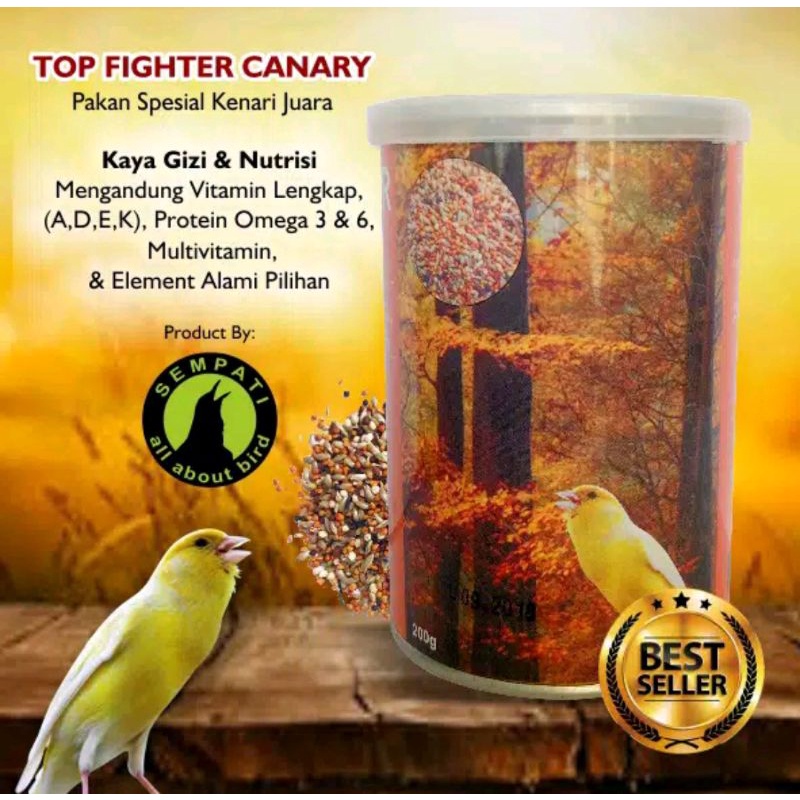 Jual Top Fighter Canary Sempati Pakan Burung Kenari Lomba Pakan Kenari ...