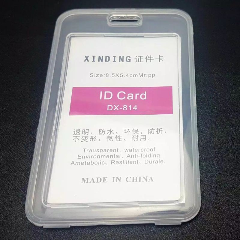 FRAME BOX / card holder transparan box / casing idcard / frame kartu id ...