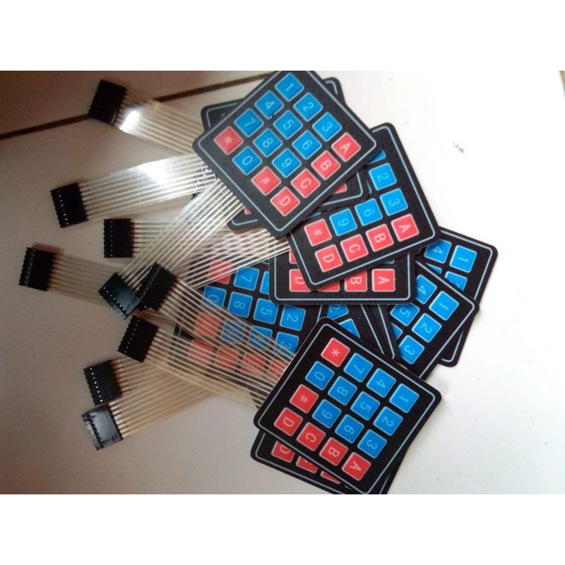 Jual keypad membran 4x4 Matrix Arduino tombol pom mini | Shopee Indonesia