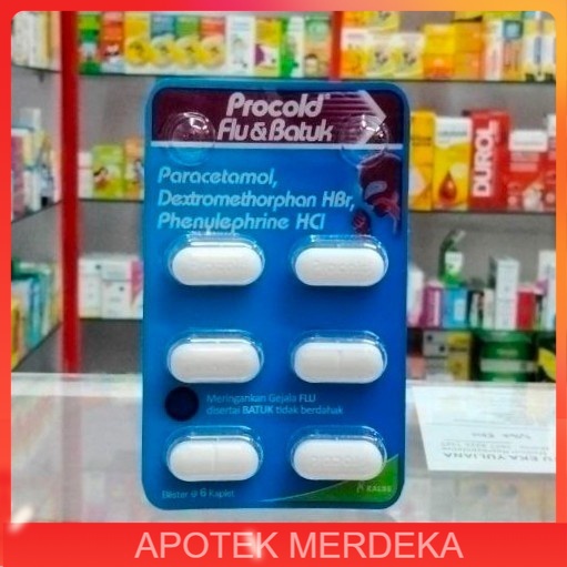 Jual procold flu dan batuk strip | Shopee Indonesia
