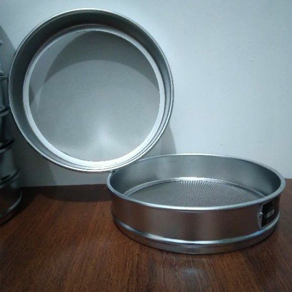 Jual Ayakan Mesh 10. Test Sieve Mesh 10 (2 mm). Standar Lab. SS Chrome ...
