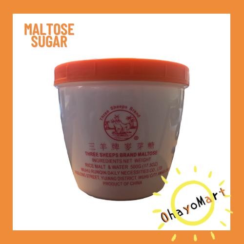 Jual three sheeps brand Maltose sugar sirup / gula beko cair 500g ...