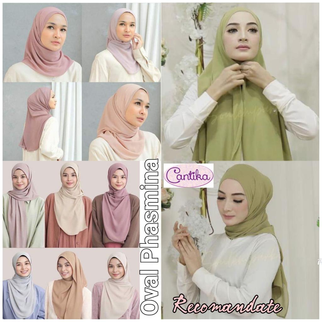 Jual Jilbab Pashmina Oval Ceruti Murah Premium Tepi Jahit BY QOID ...