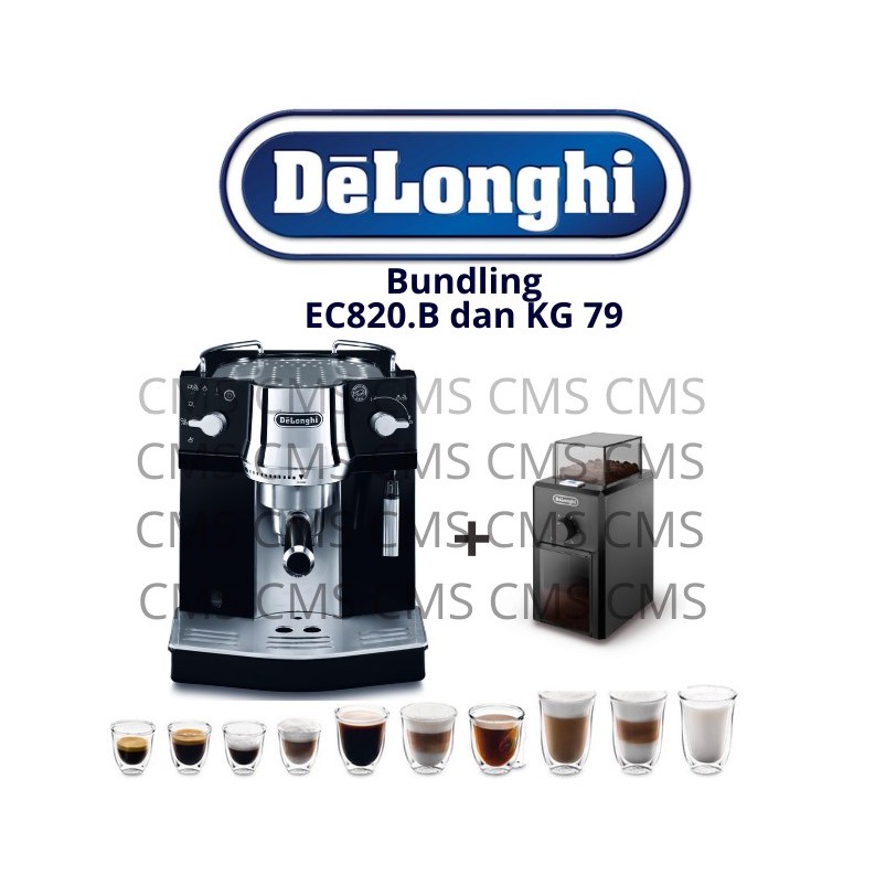 Jual Bundling Mesin Kopi Delonghi EC 820B + Grinder KG 79 | Shopee Indonesia