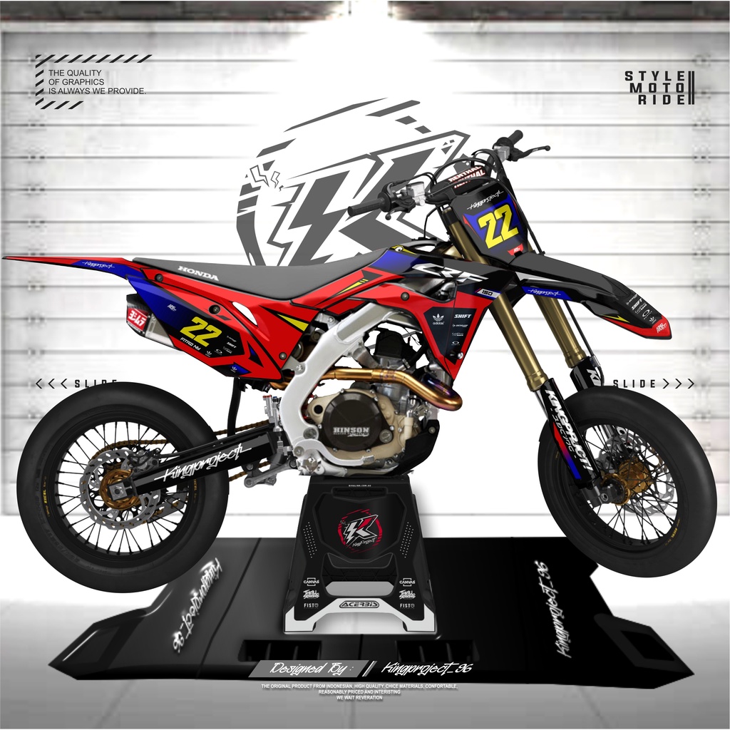 Jual Decal Crf 150 L Full Body Custom Design Indonesia|Shopee Indonesia