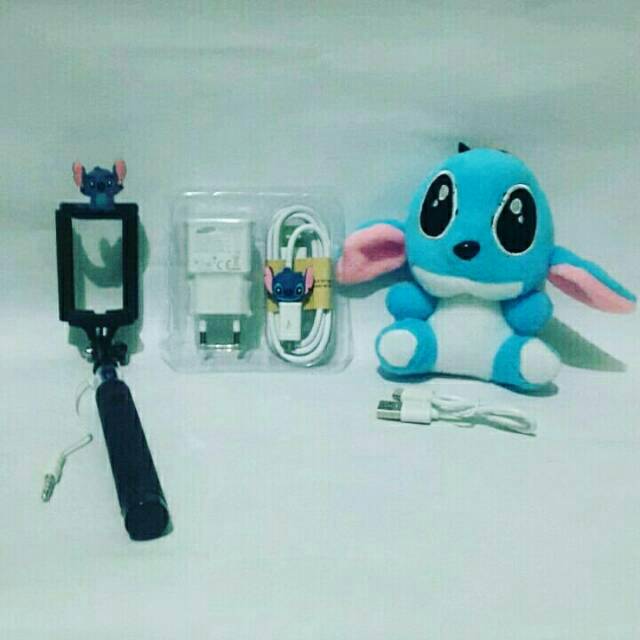 Jual Paket Special Lilo Stitch 3in ( Tongsis Panjang + Charger ...