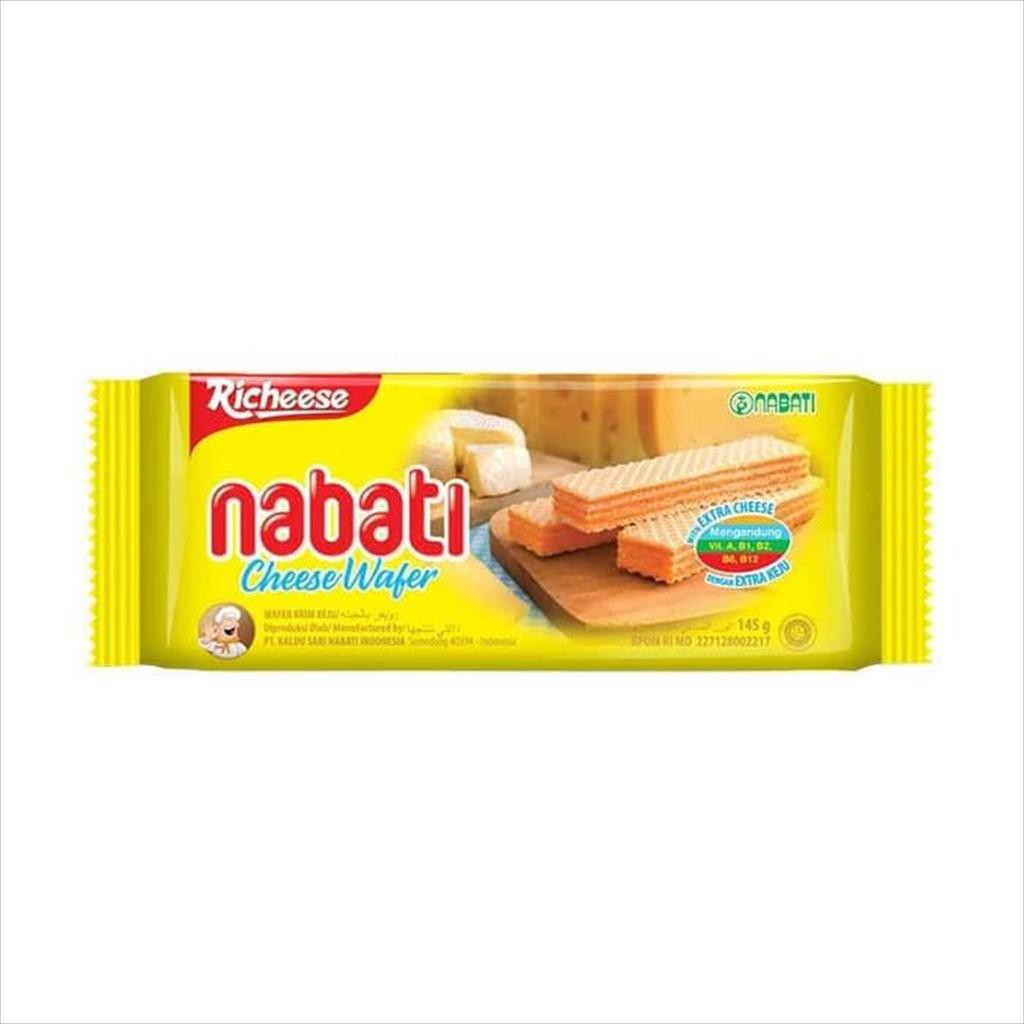 Jual Richeese Nabati Wafer Keju 145gr Indonesia|Shopee Indonesia
