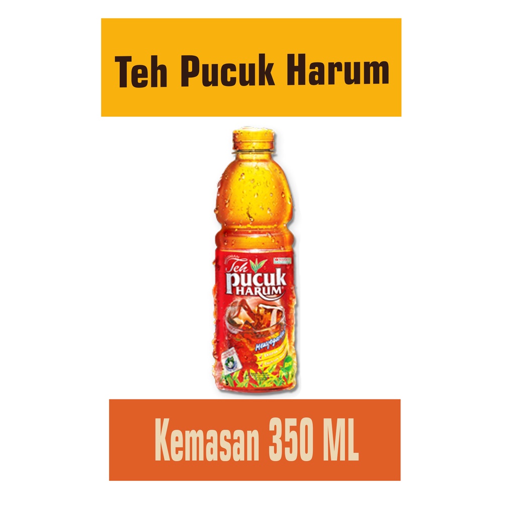 Jual Teh pucuk harum kemasan 350 ml per botol | Shopee Indonesia