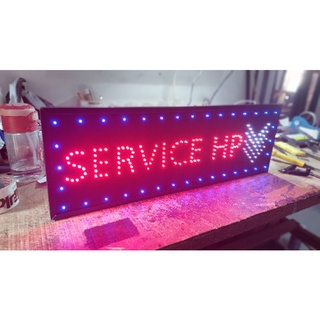Jual Lampu Tulisan Service HP 60X20cm | Shopee Indonesia