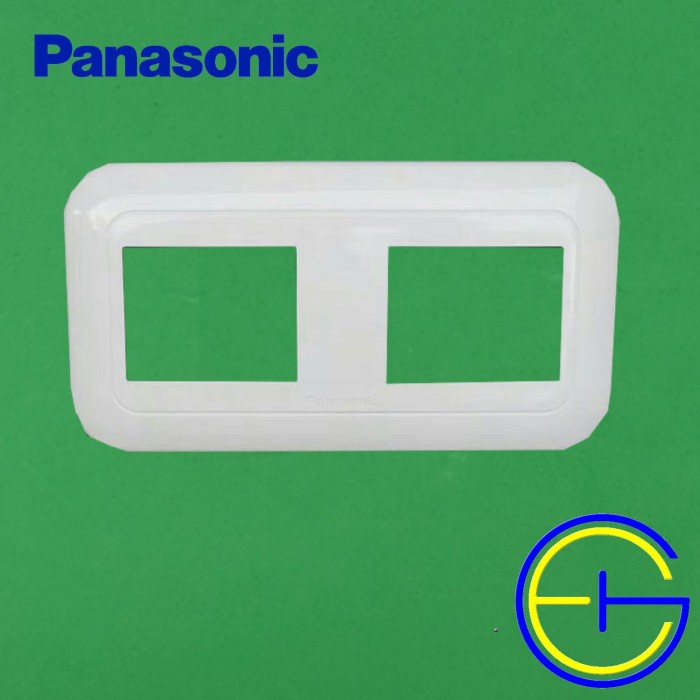 Jual Panasonic Wide Series Frame WEJ78049W 2 Gang Lebar | Shopee Indonesia