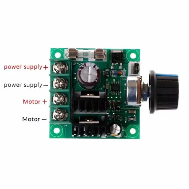 Jual Modul speed controller DC 12V - 40V 10A PWM / pengatur kecepatan ...