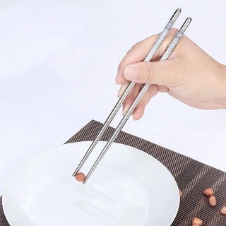 Jual SUMPIT BESI Sepasang / 2 pcs Sumpit Makan Stainless Steel | Shopee ...