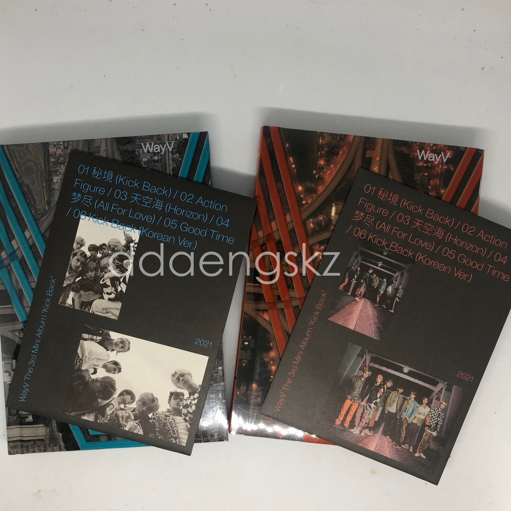 Jual WayV Kick Back Album Only | Shopee Indonesia